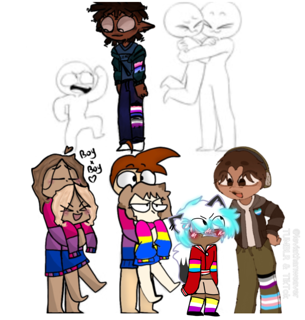 Woah another pride collab- - ibisPaint