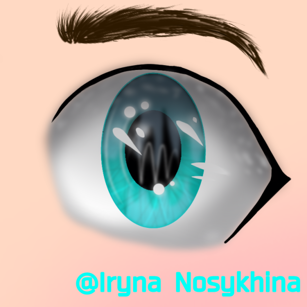 Blue eye - ibisPaint