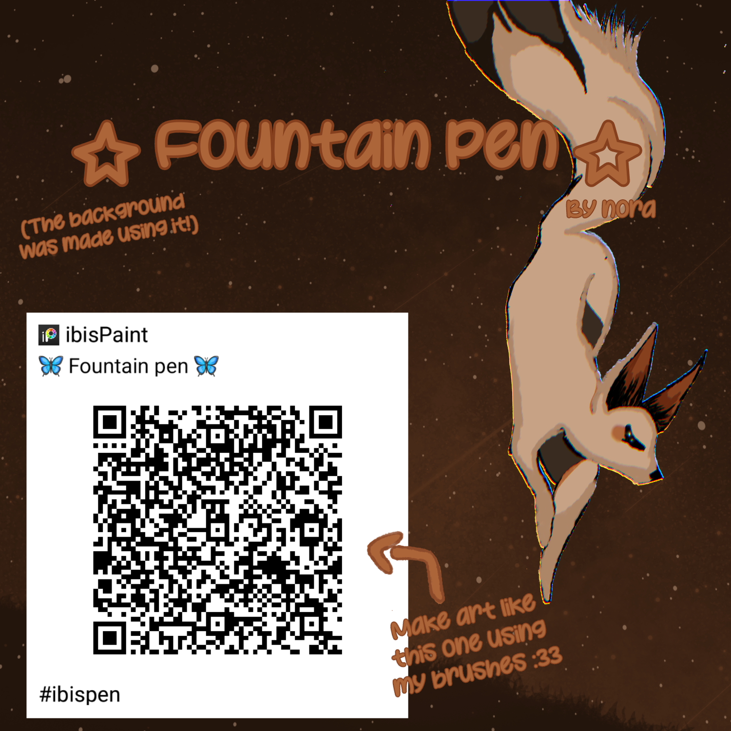 🦋 Fountain Pen 🦋 - ibisPaint