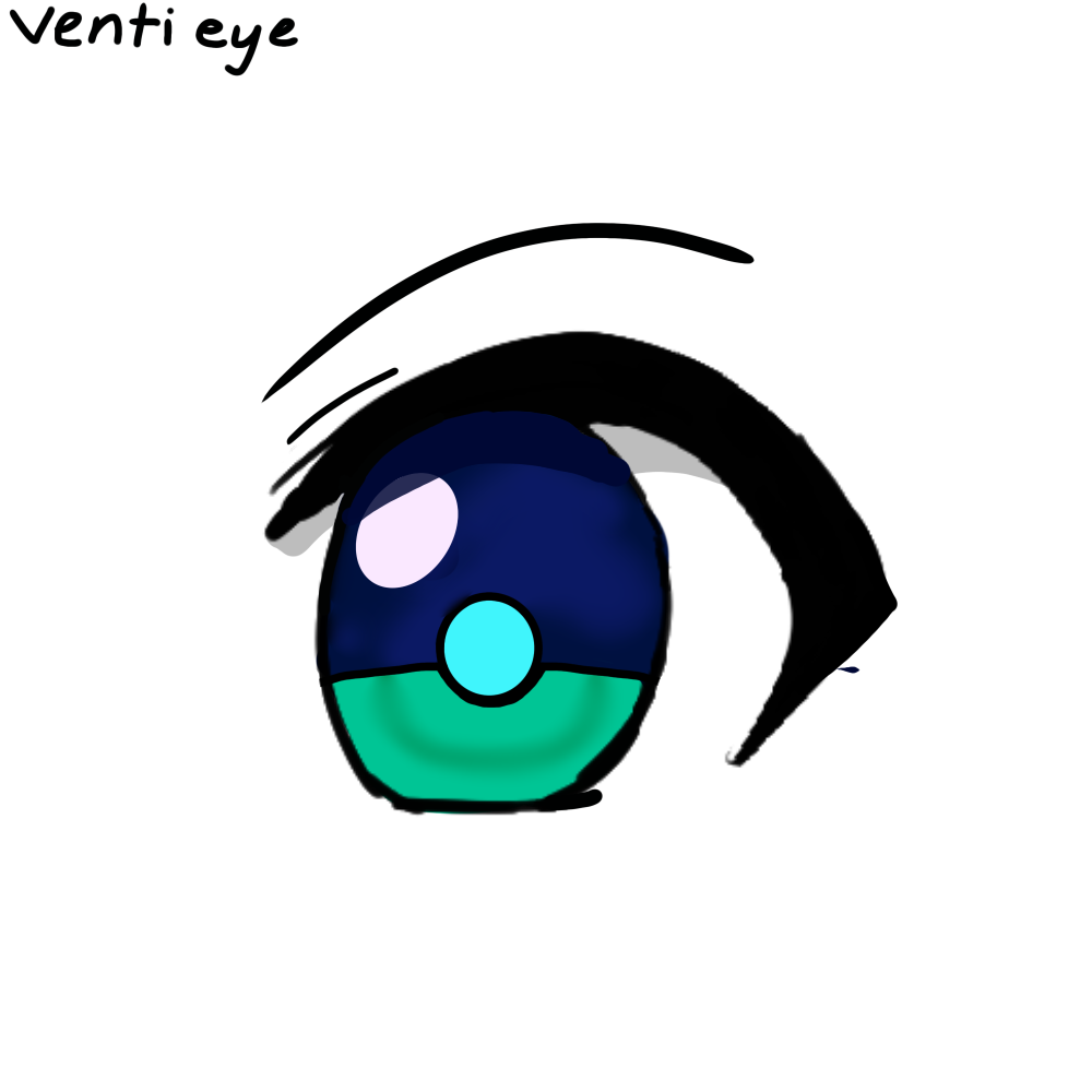 Venti’s eye from genshin impact - ibisPaint