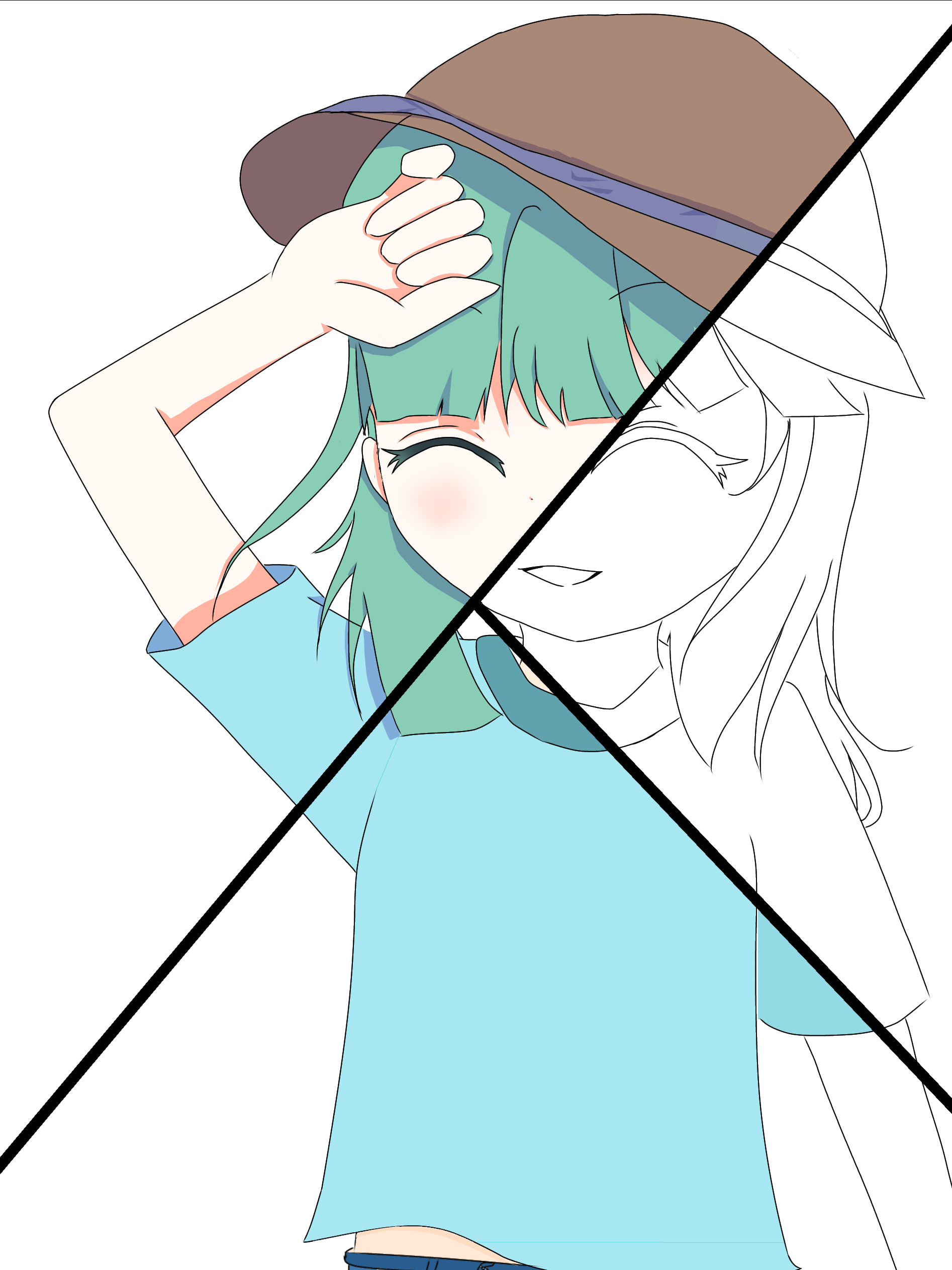 Collab - finish the part - ibisPaint