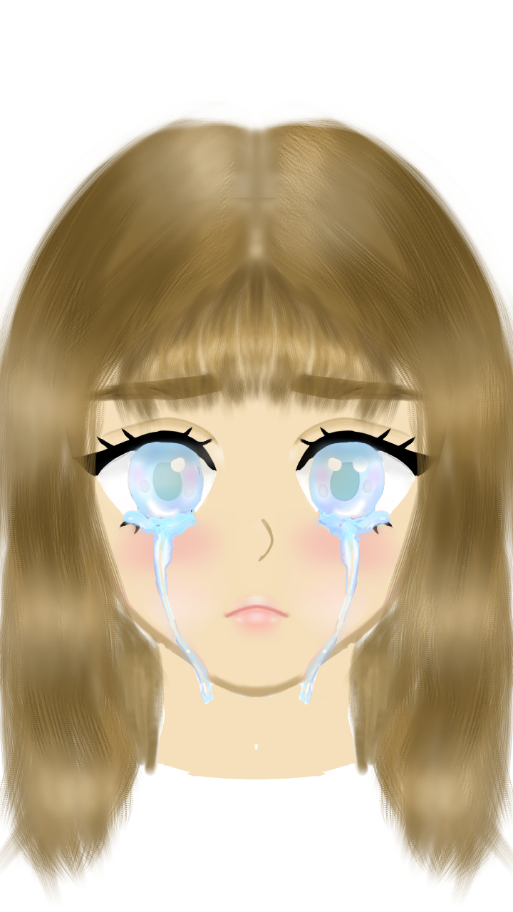 crying girl - ibisPaint