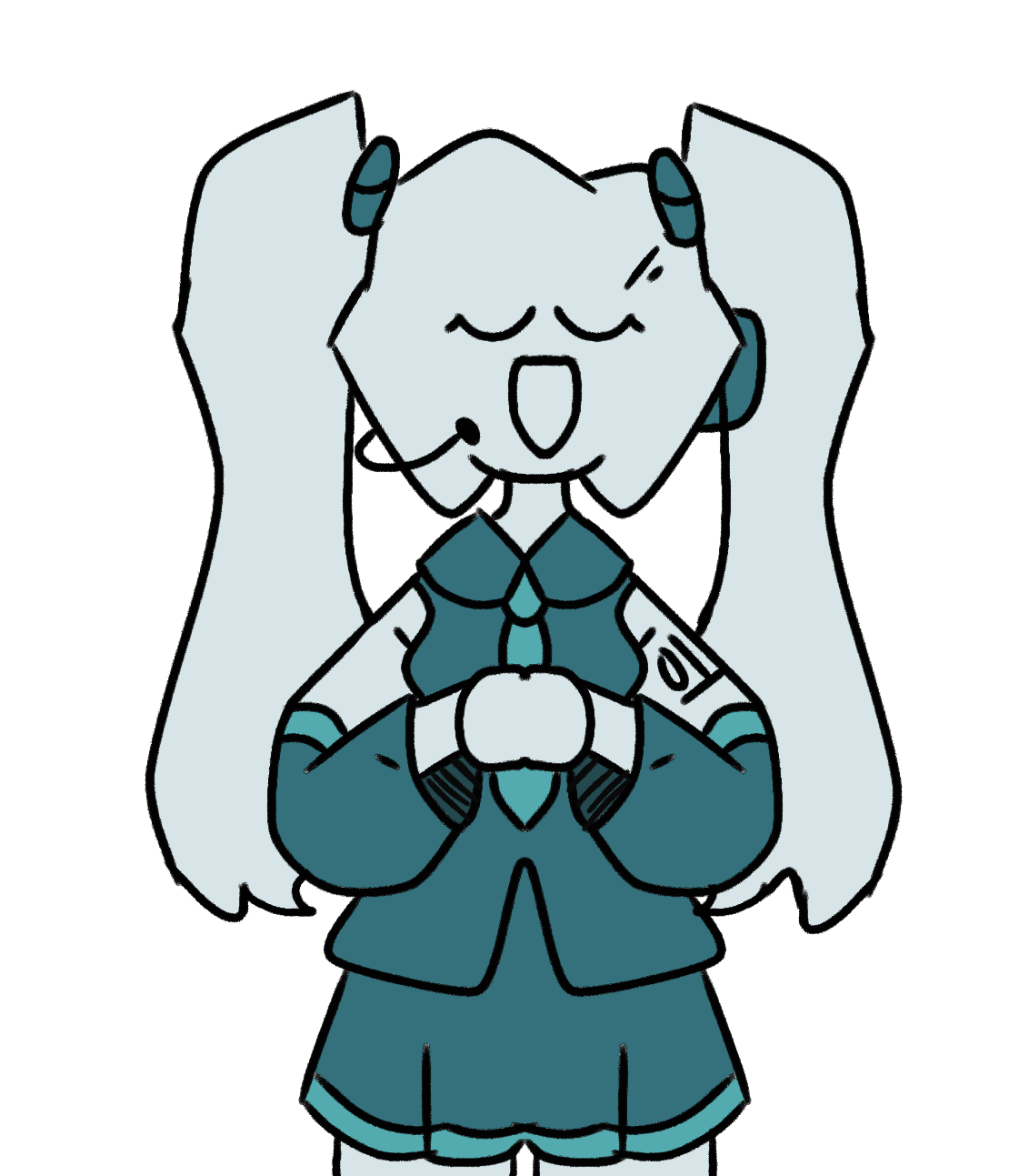 AKAGE MIKU!! - ibisPaint