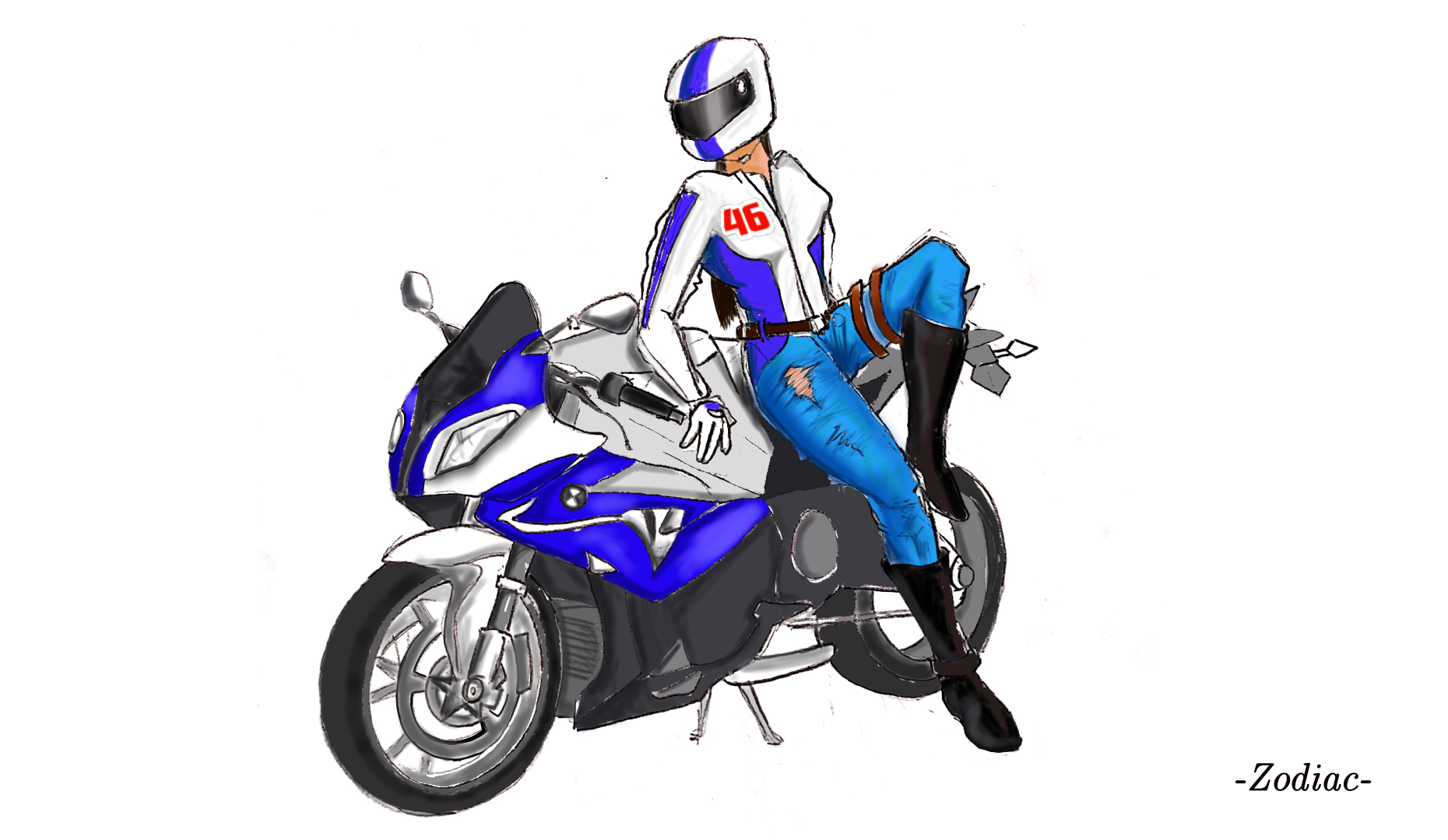 Anita , Rider - ibisPaint