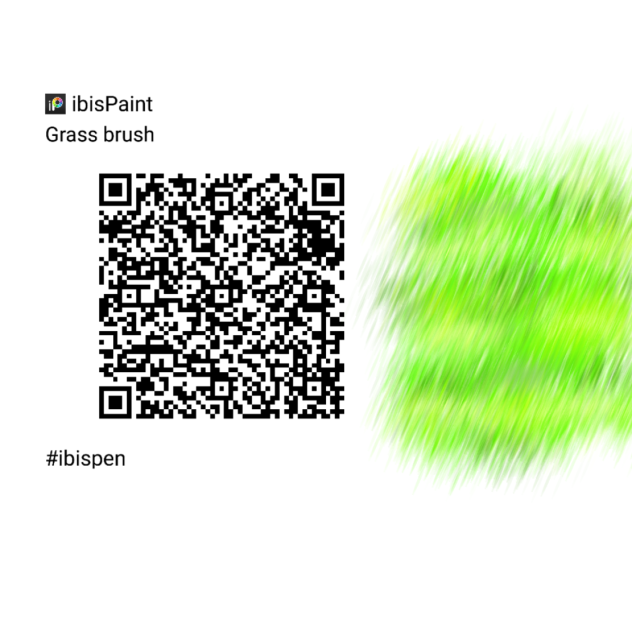 Grass brush - ibisPaint