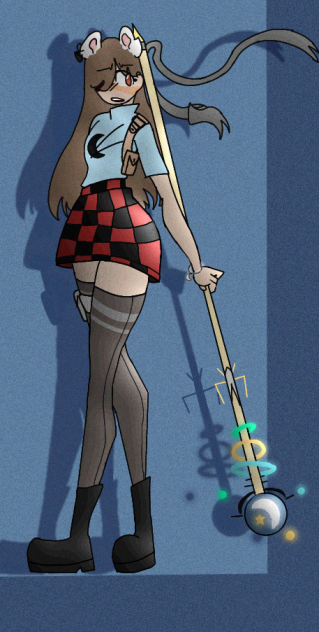 Mi Oc with a base xD - ibisPaint