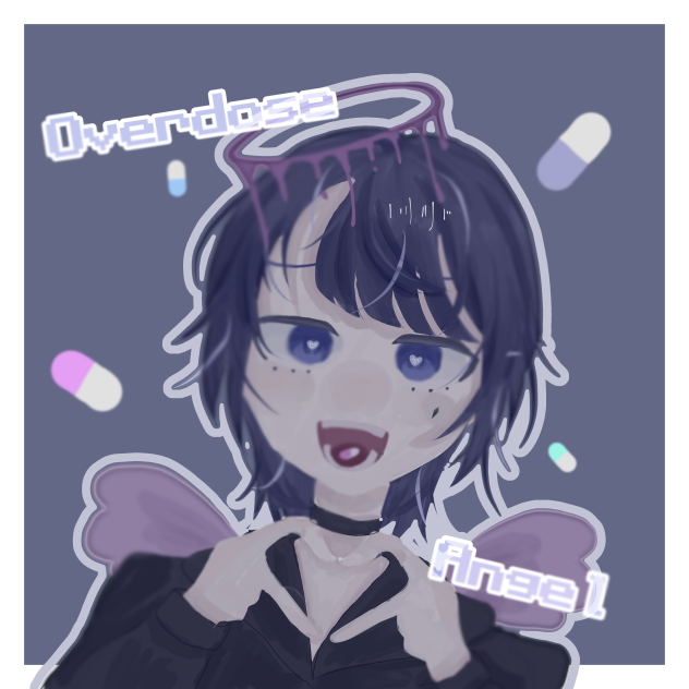 😇🫶💊 overdose engel - ibisPaint