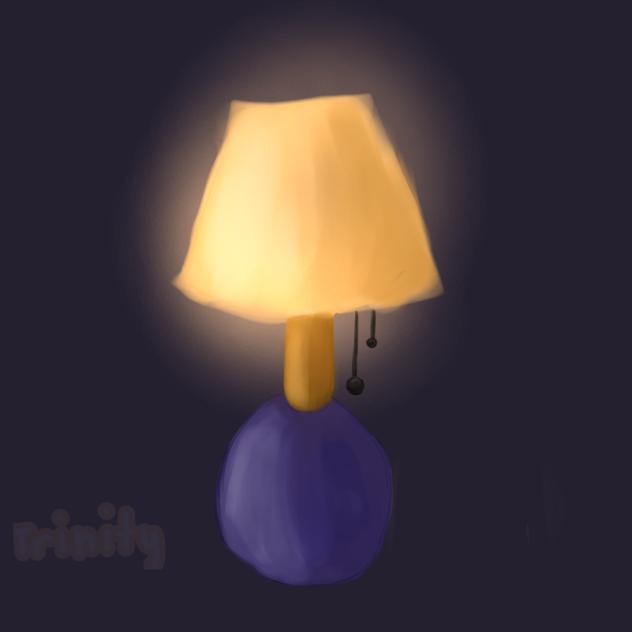 the lamp kinda looks weird.. - ibisPaint