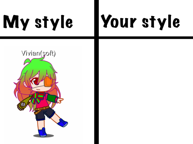 Gacha style collab ig4 - ibisPaint