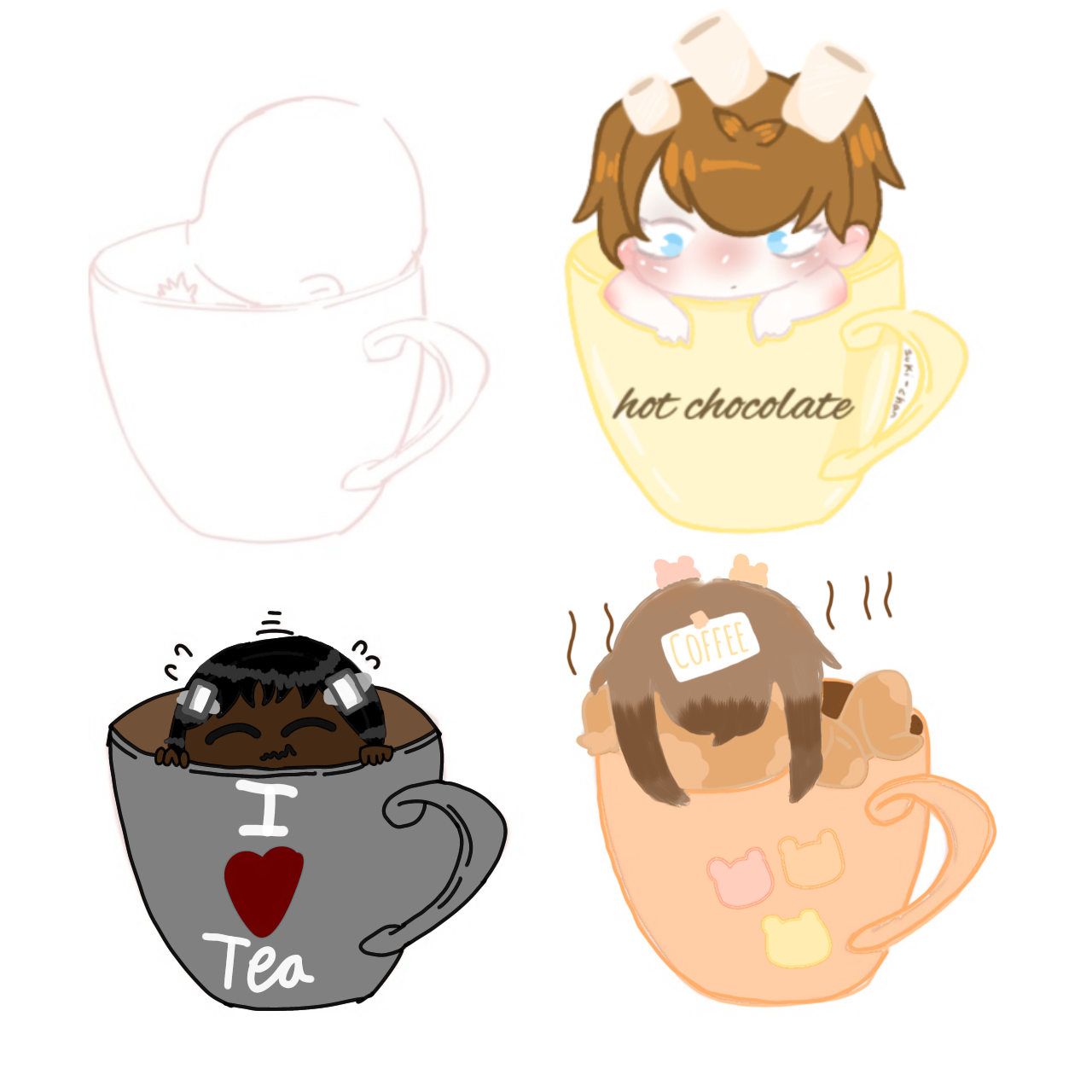 Mug collab - ibisPaint