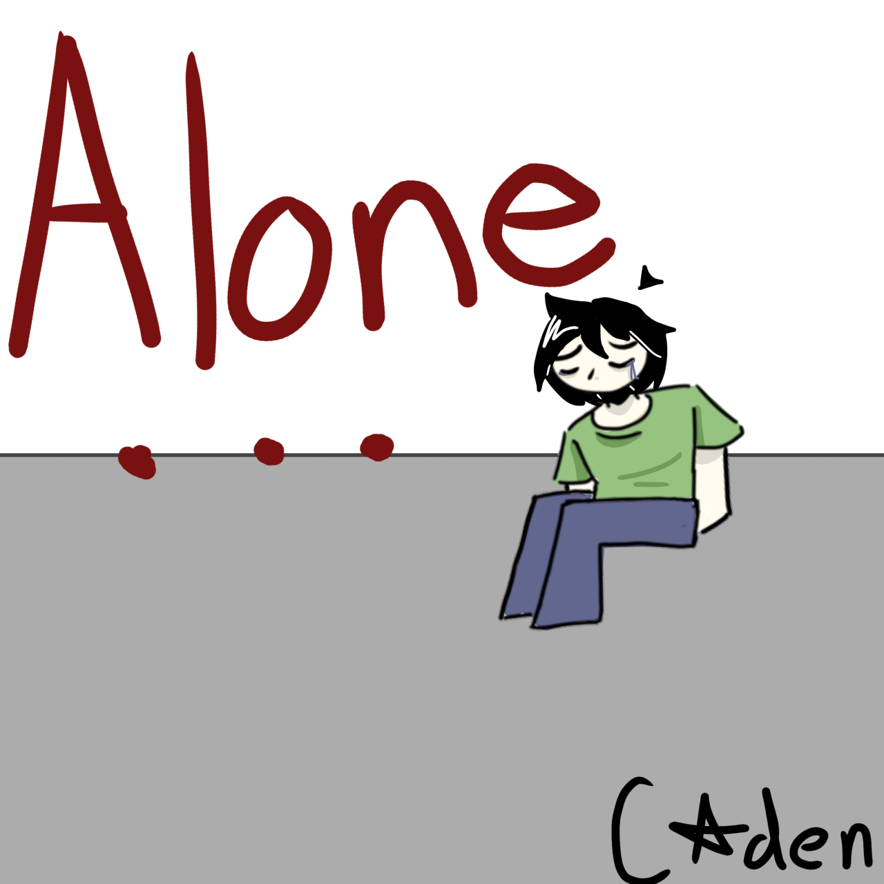 ALONE.. - ibisPaint