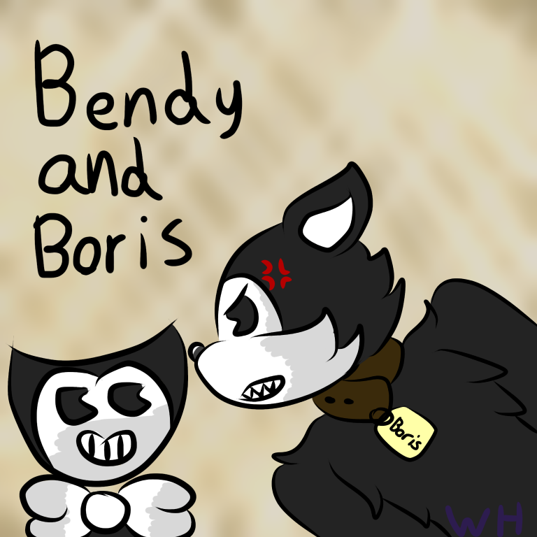 Bendy & Boris SpeedPaint - ibisPaint