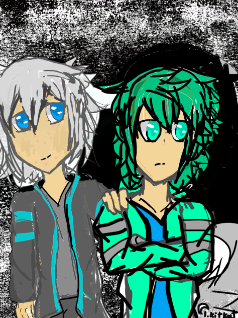 kingdom court twin tails - ibisPaint