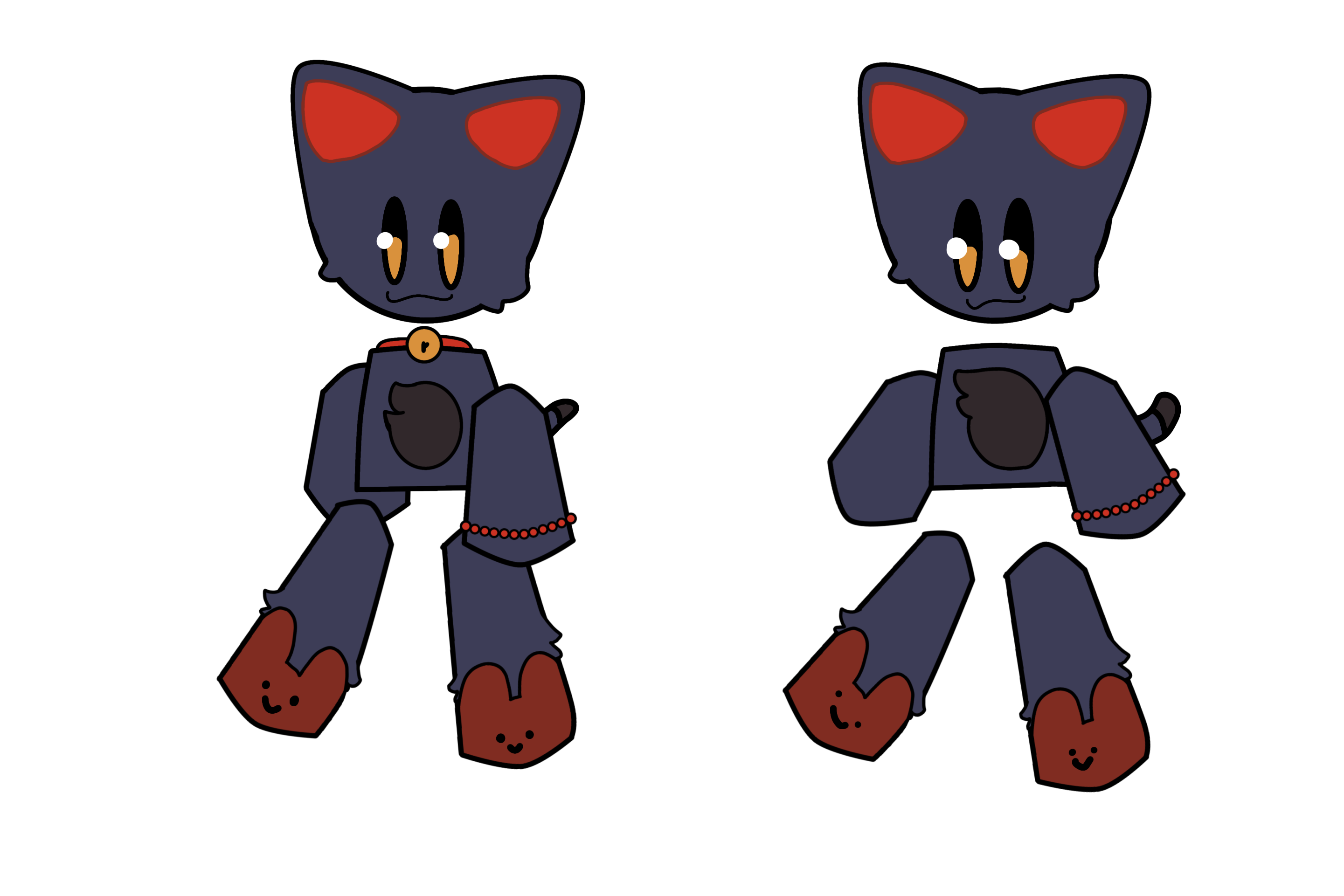 Annie walk and tail cycle - ibisPaint