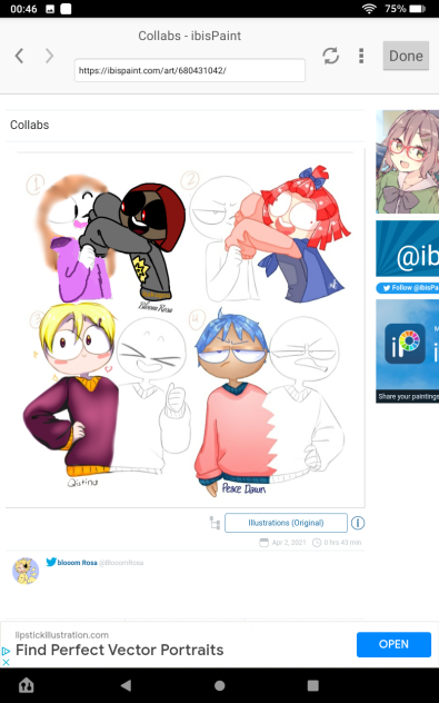 more collabs just keep coming- - ibisPaint