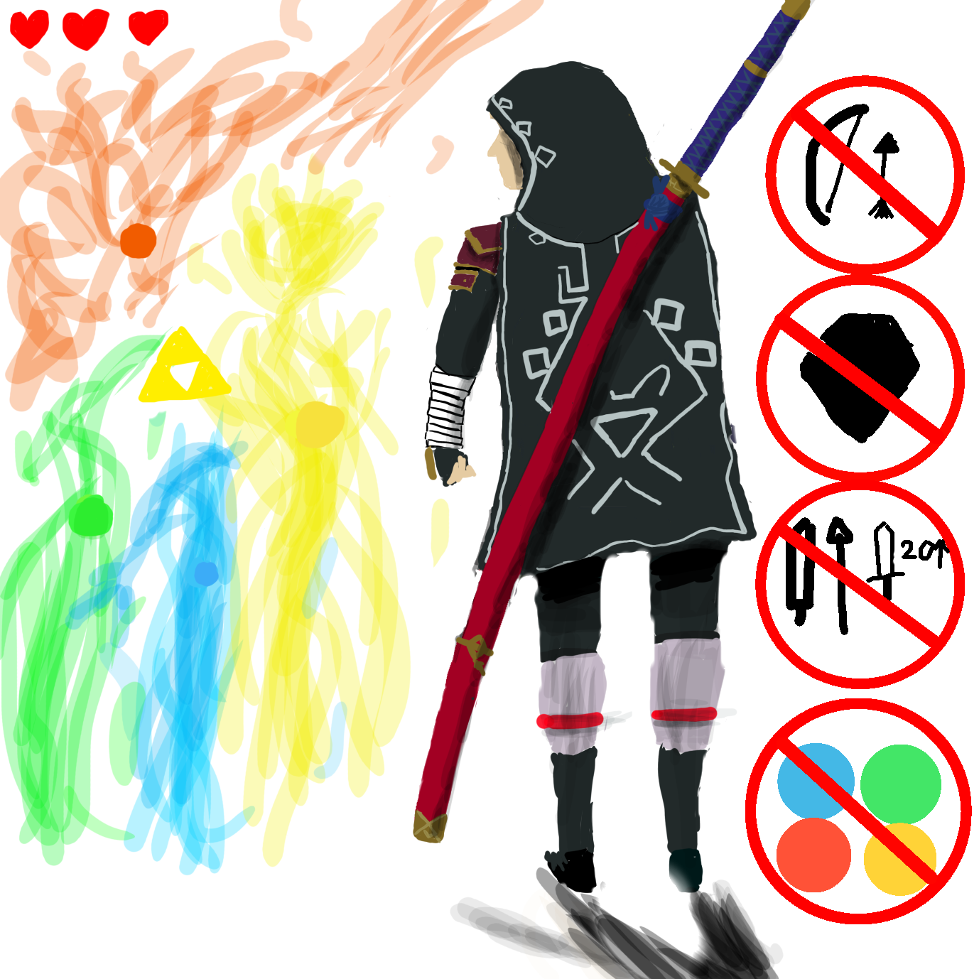 ゼルダの伝説BotW侍縛り - ibisPaint