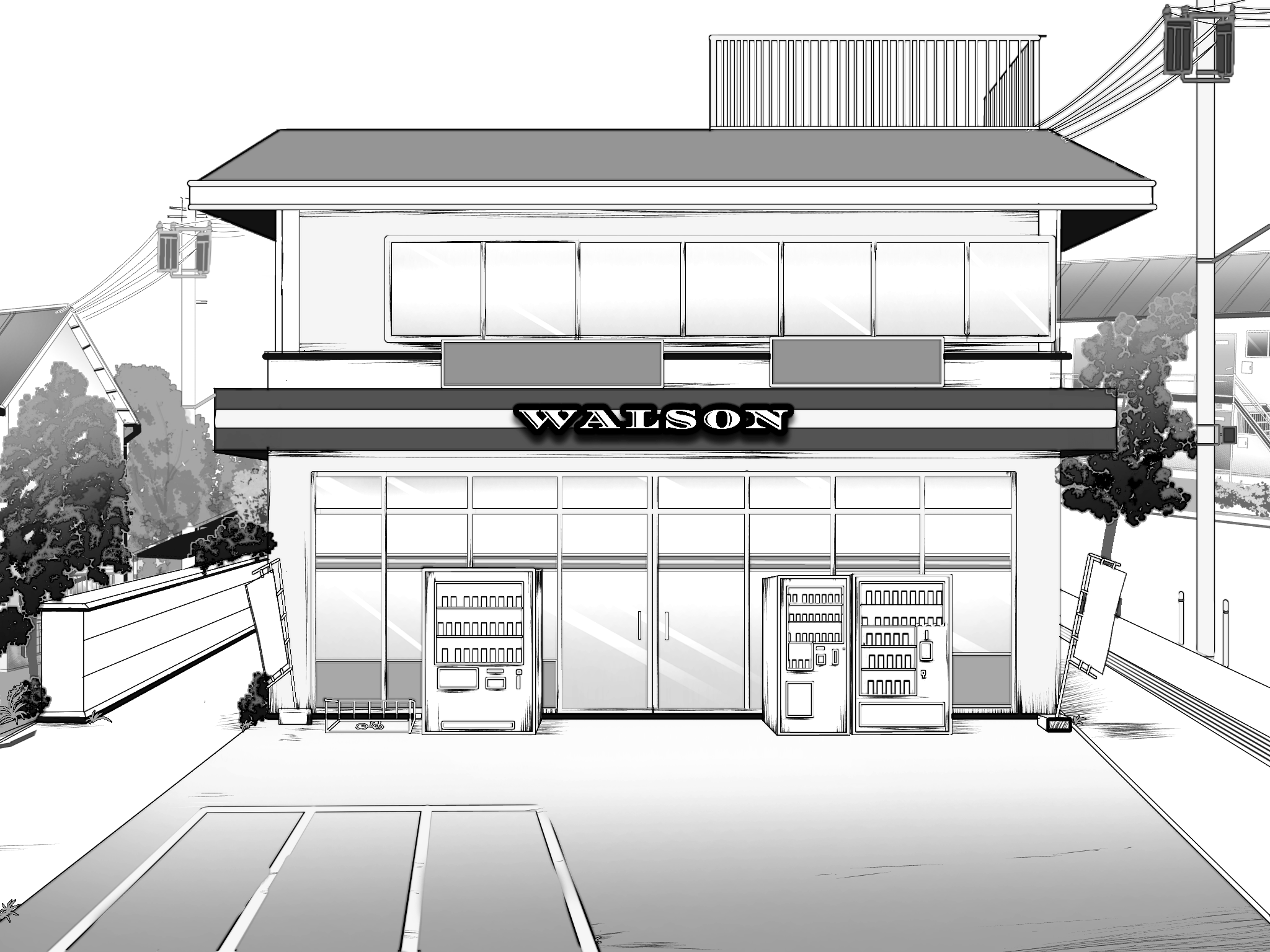 IBM3516 Convenience store2 - ibisPaint
