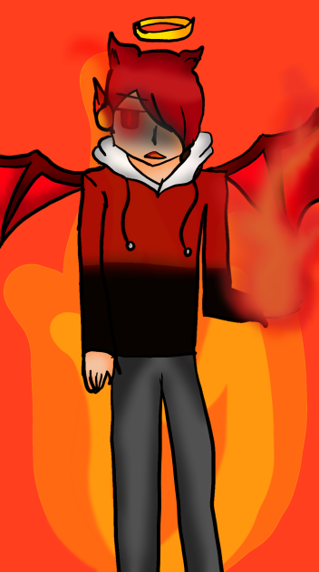 the demon inside - ibisPaint