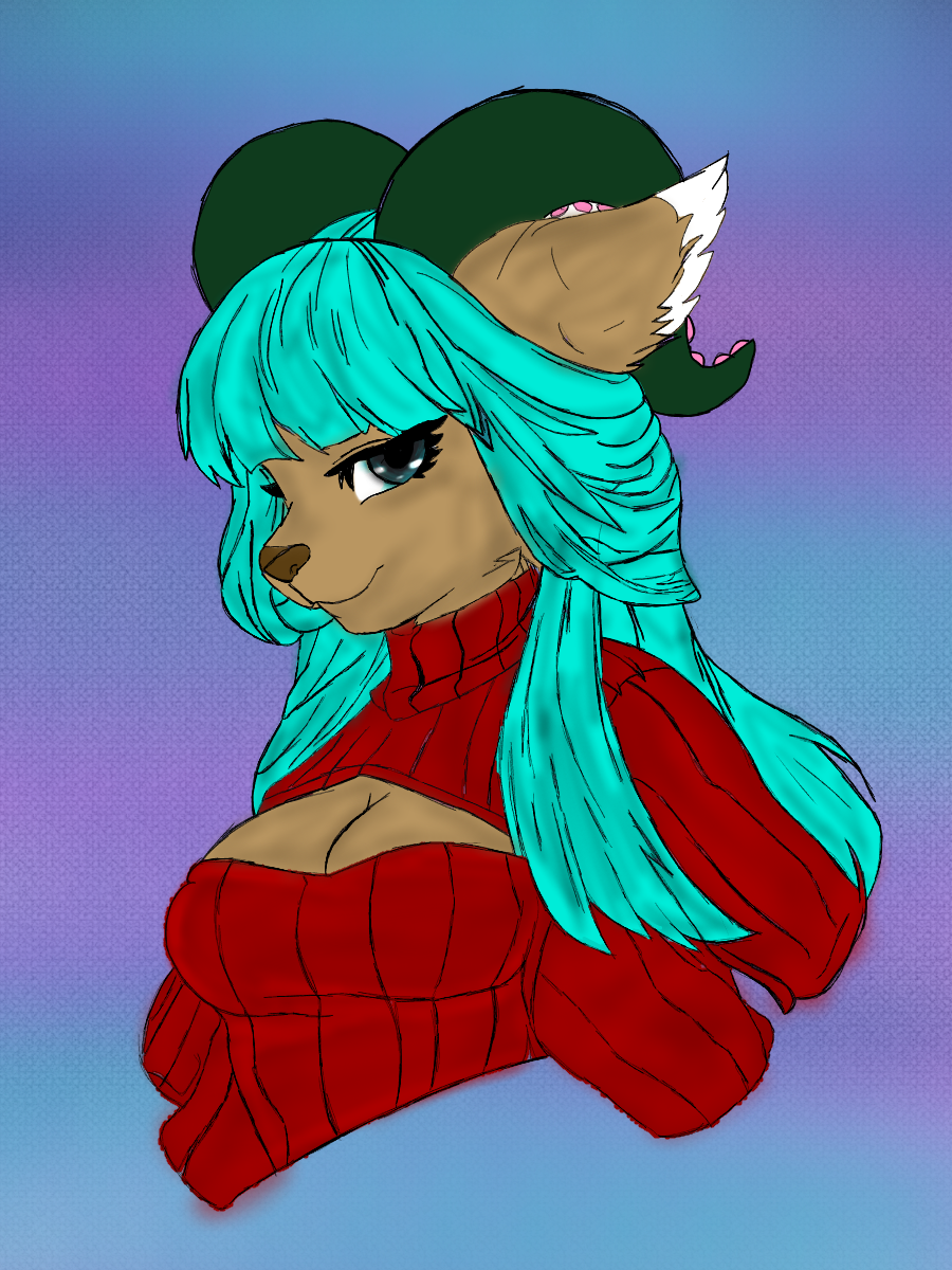 four-armed furry devil - ibisPaint