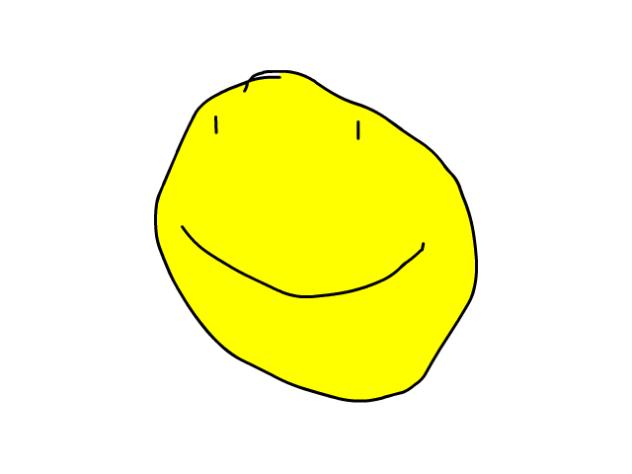 Yellow Face BFDI - ibisPaint