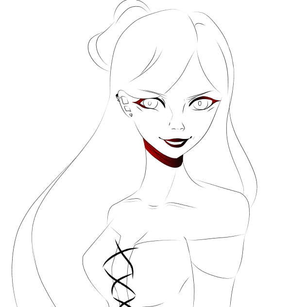 Poison lineart - ibisPaint