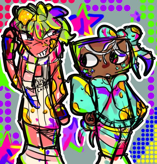 Sprout x Cosmo dandy’s world - ibisPaint