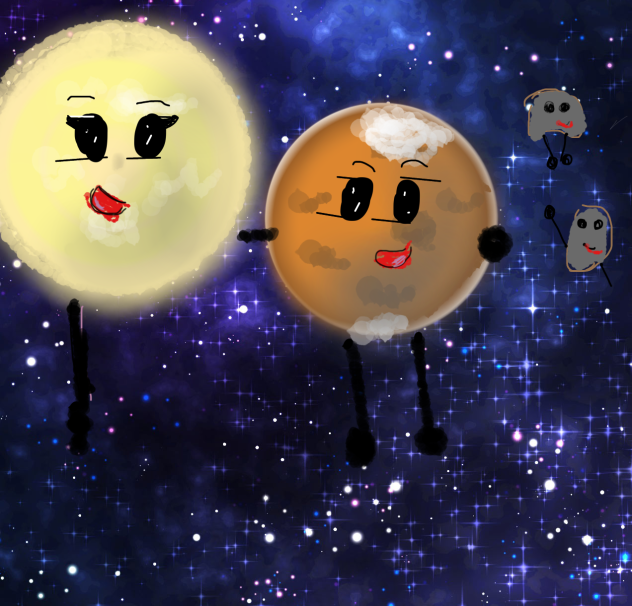 VENUS AND MARS AND MOON’S - ibisPaint