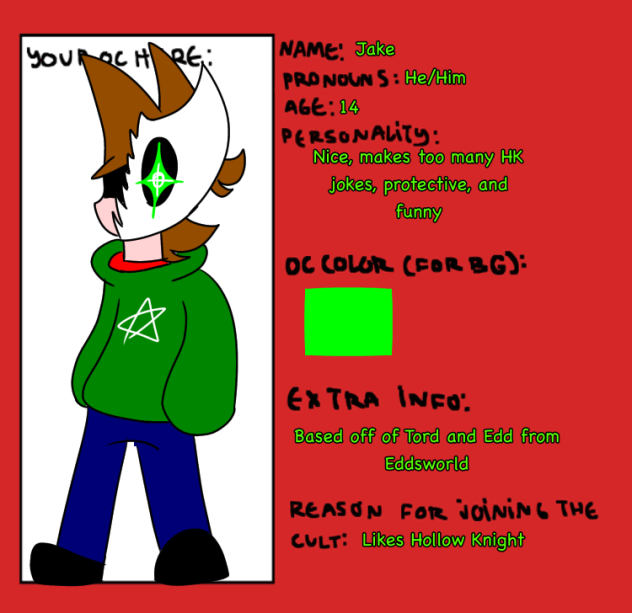 Jake ref sheet for #hollowknightfanclub - ibisPaint