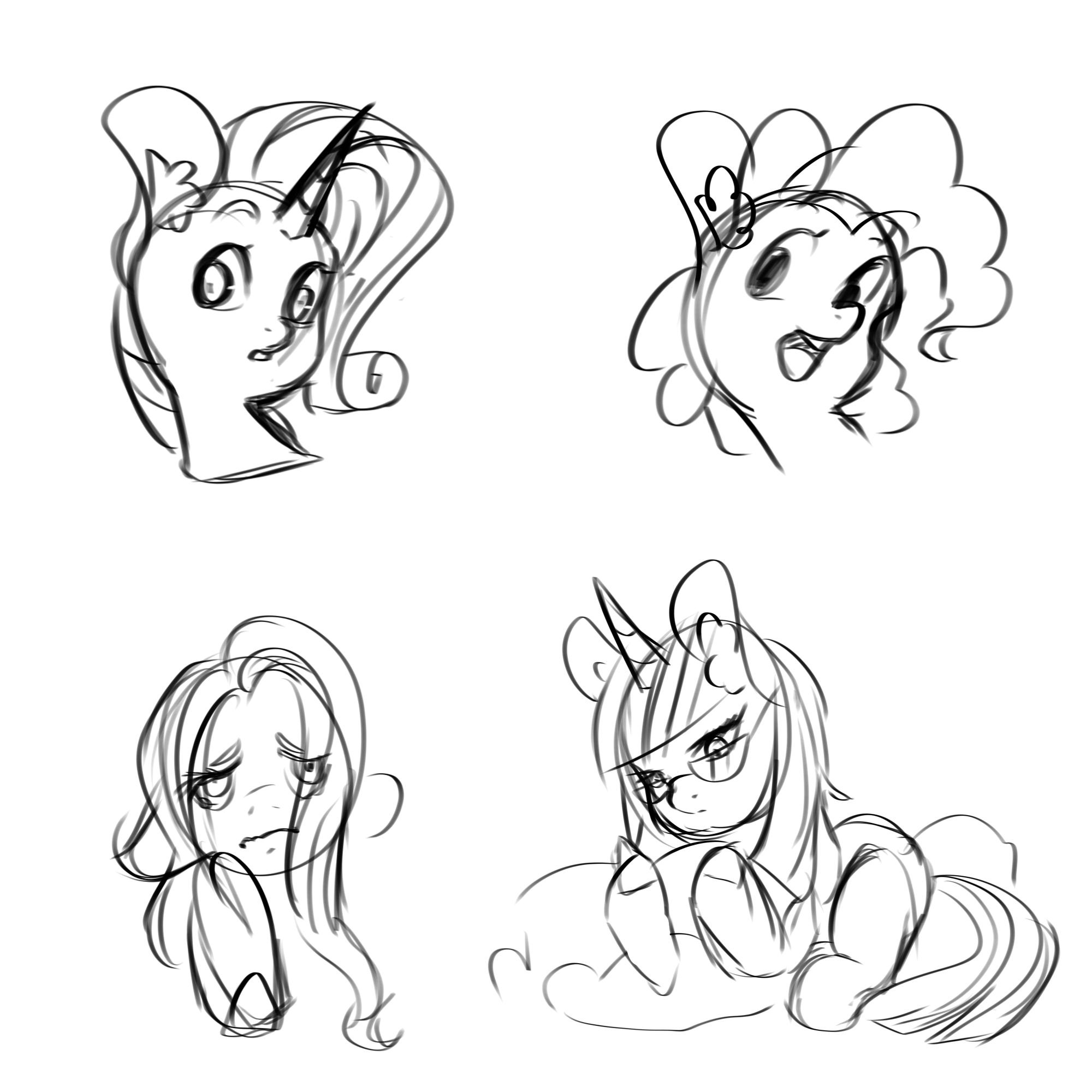 A few Mlp sketches - ibisPaint