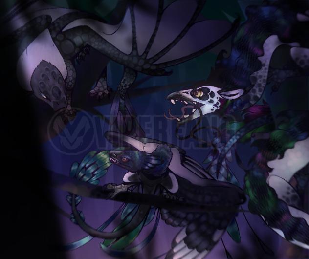 The Magpie Dragons - ibisPaint