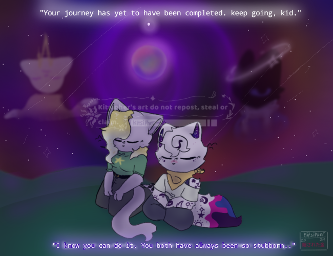 🌌We're one the borderline🕳️💫🌟 - ibisPaint