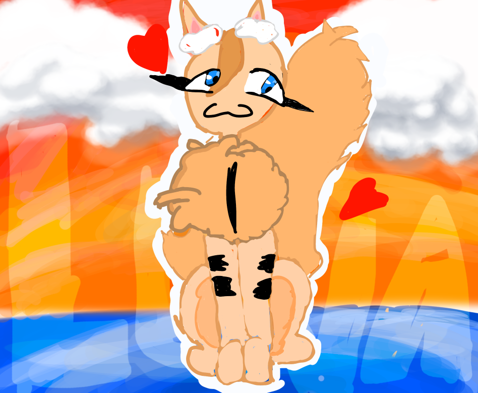 Beige stripe 👍 - ibisPaint