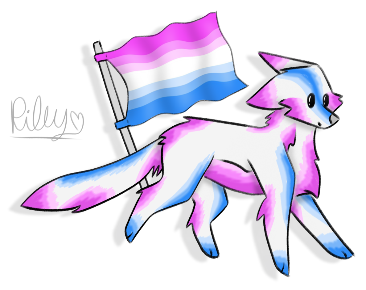 bi-curious fox flag! - ibisPaint
