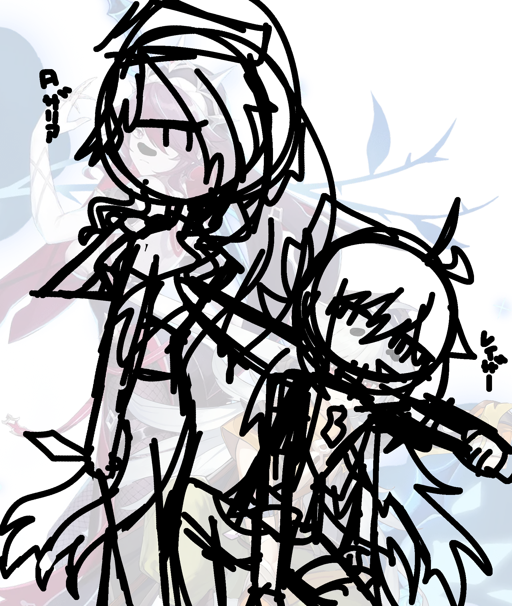 rough sketch - ibisPaint