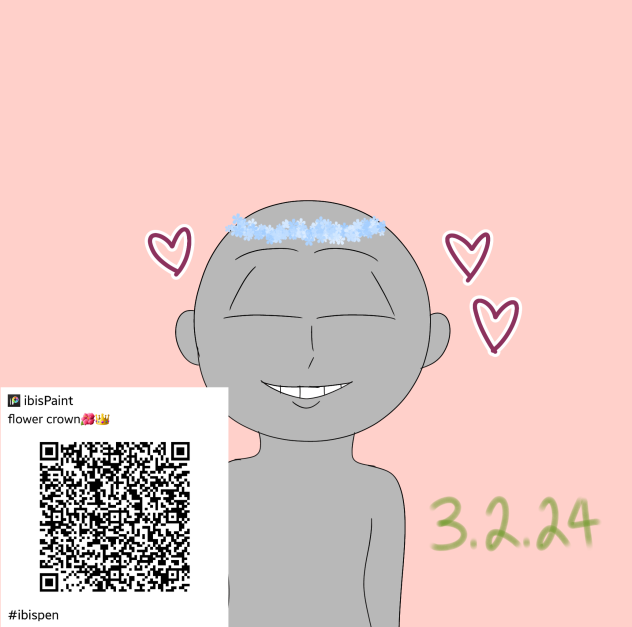 flower crown brush🌺👑 - ibisPaint