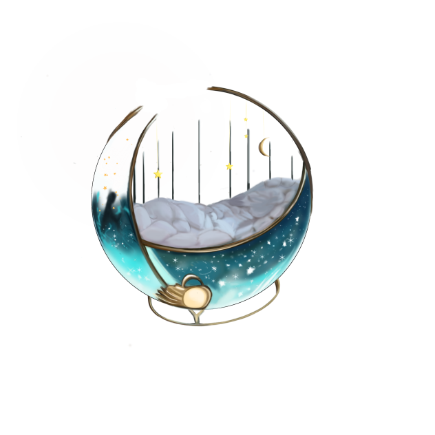 cute dream bed - ibisPaint