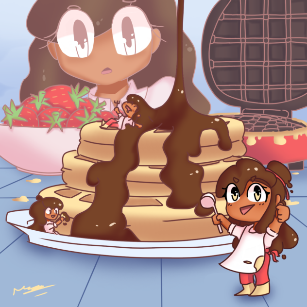 waffle makin - ibisPaint