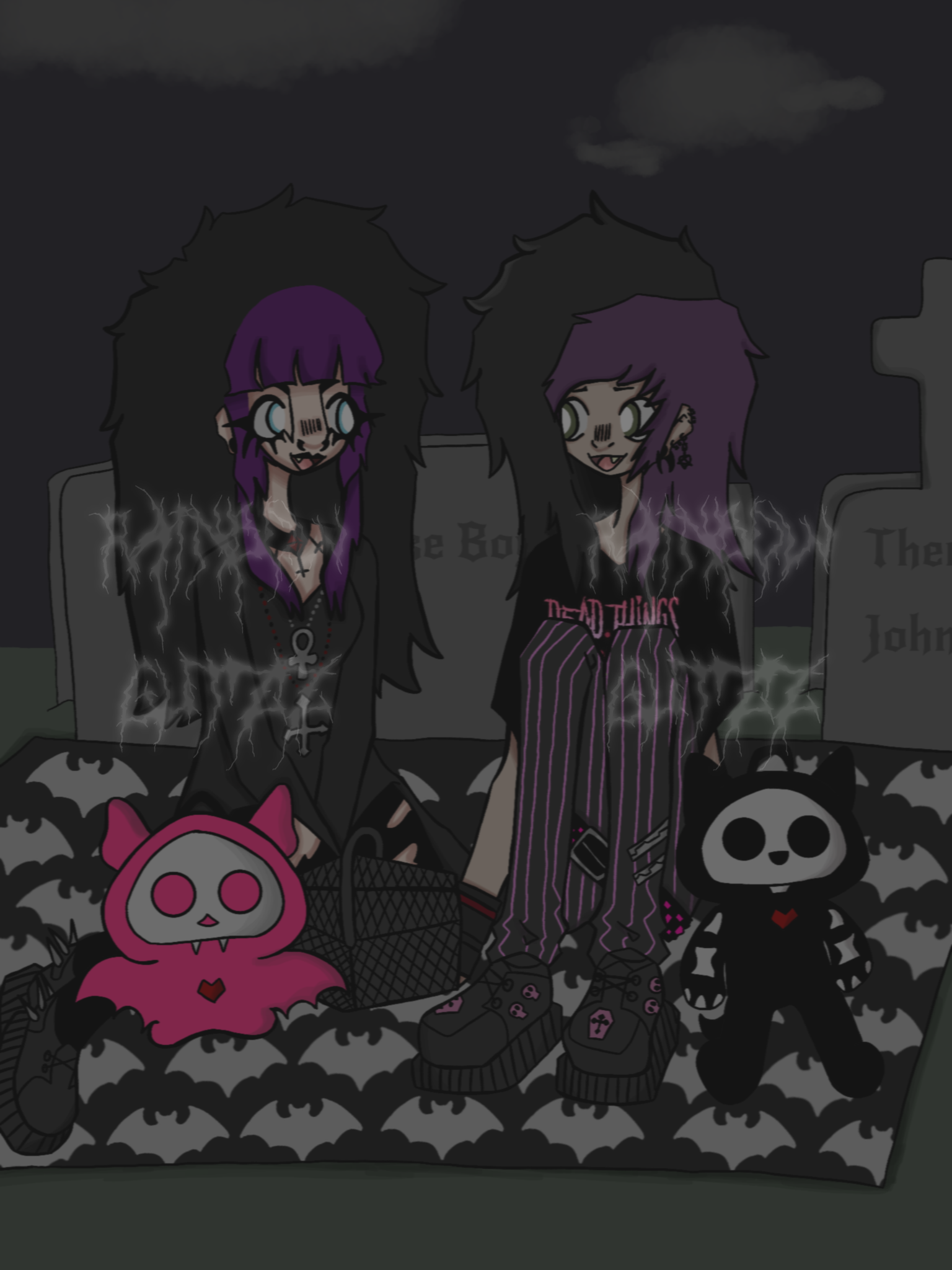 Picnic date🖤 - ibisPaint