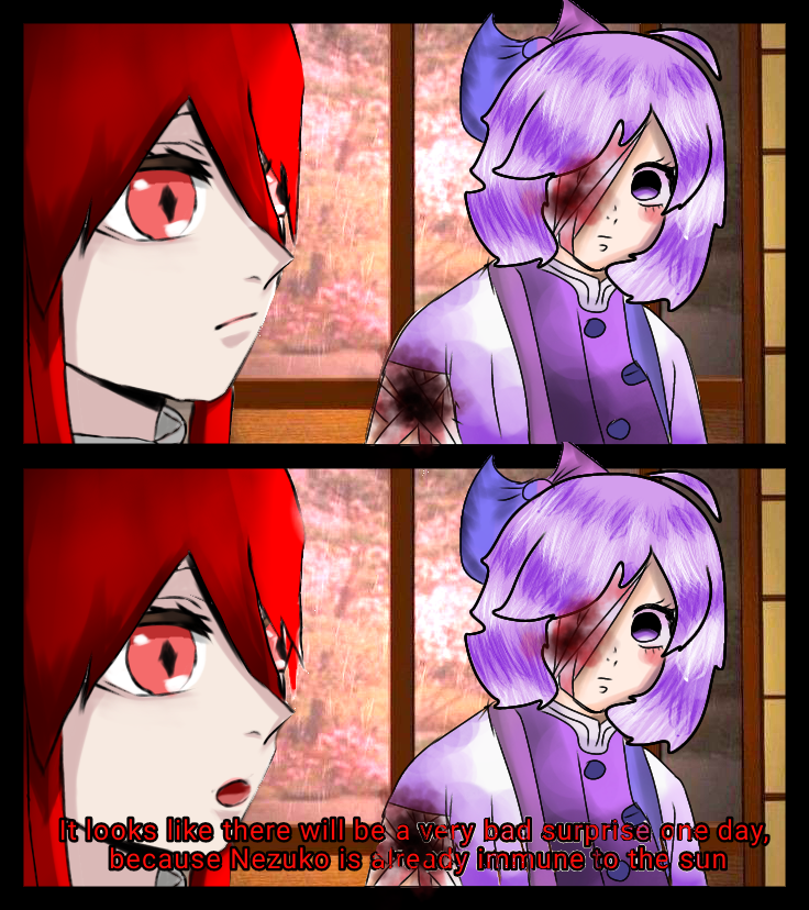 demon slayer collab with @QiArt - ibisPaint