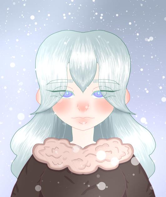 Hair render practice 2 - ibisPaint