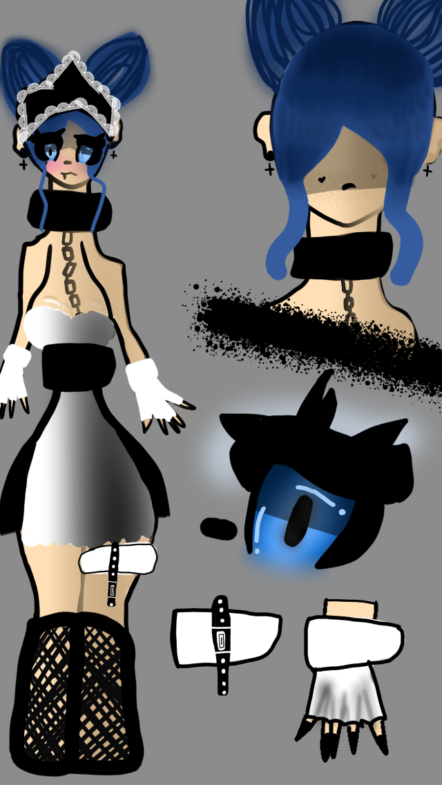 Maid set + parts - ibisPaint