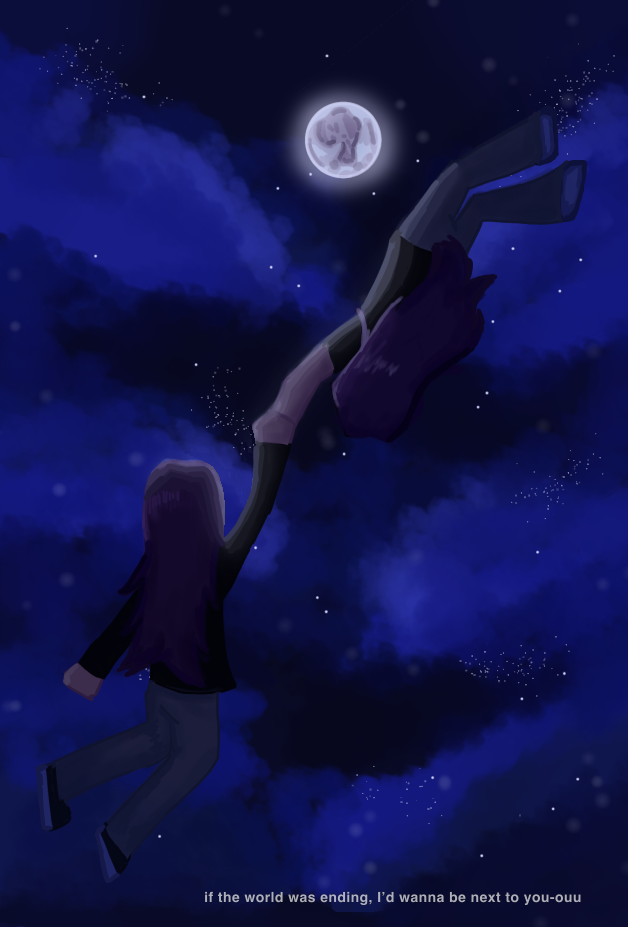 if the world was ending. - ibisPaint