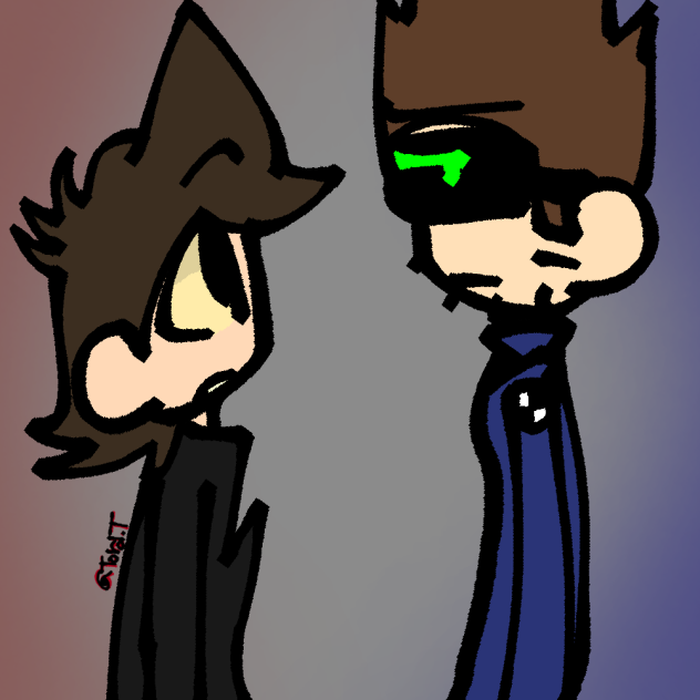 Past tord and future Tom - ibisPaint