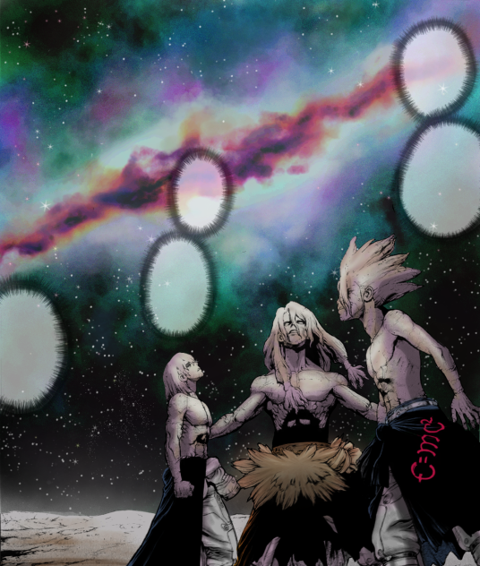 Final solitario Dr stone - ibisPaint