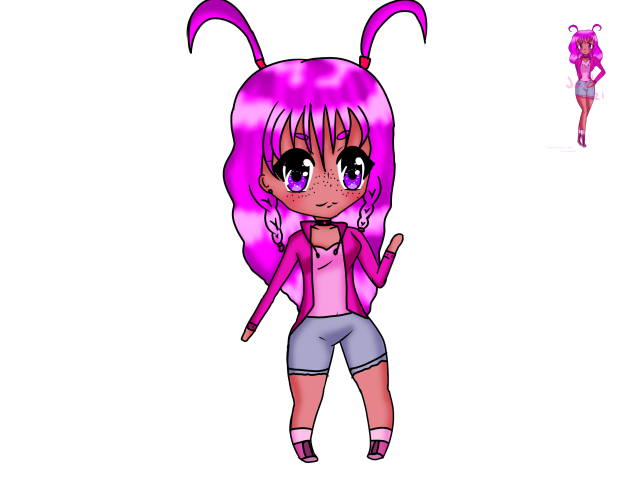 Chibi Maggie - ibisPaint