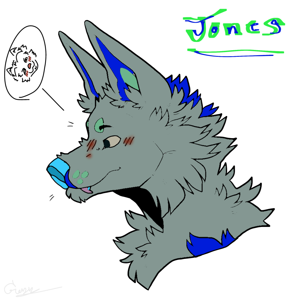 Another random color picker fur-sona!!! - ibisPaint