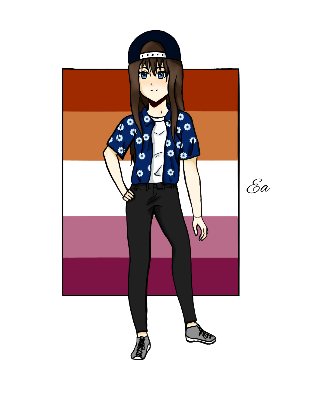 Lesbian girl - ibisPaint