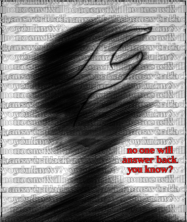 reaching out to a non-existent hand - ibisPaint