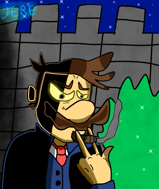 Secret History Mario - ibisPaint