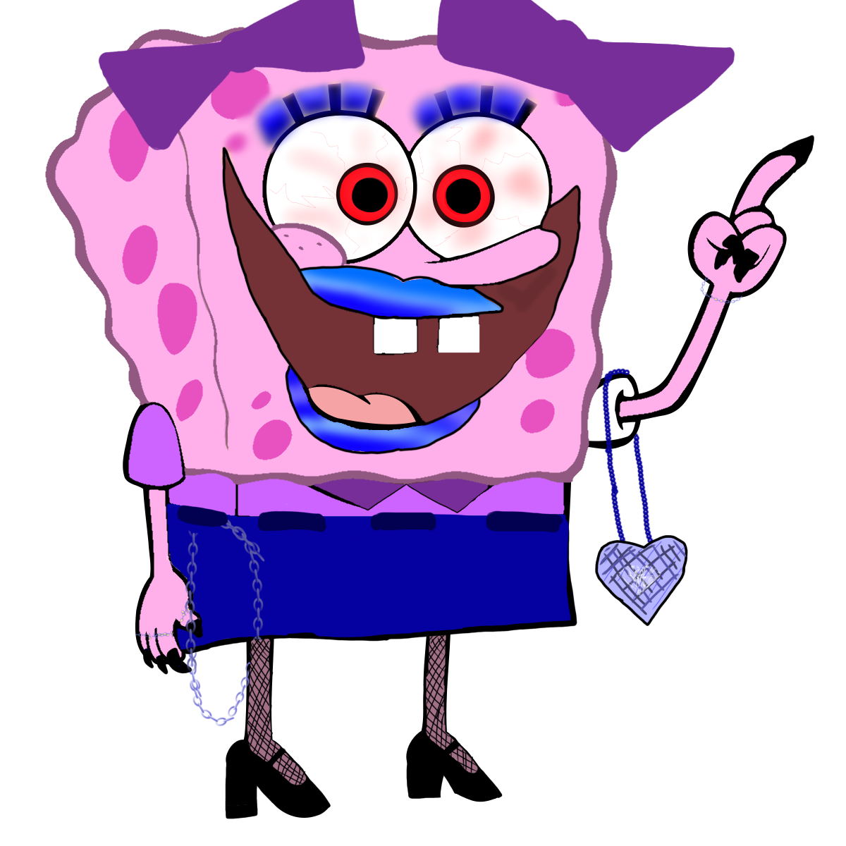 Girl version of SpongeBob - ibisPaint